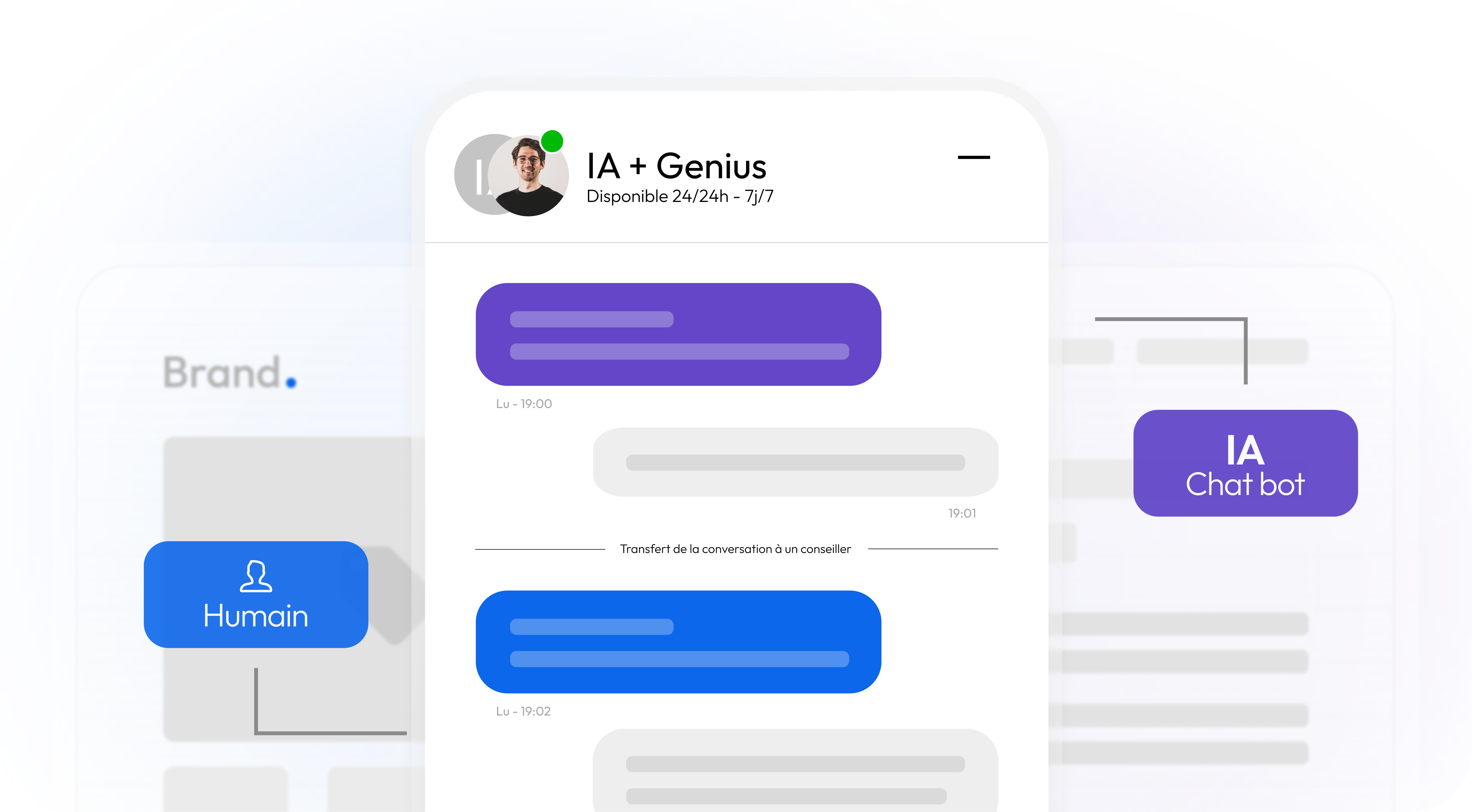 Quelle est la différence entre un live chat et un chatbot